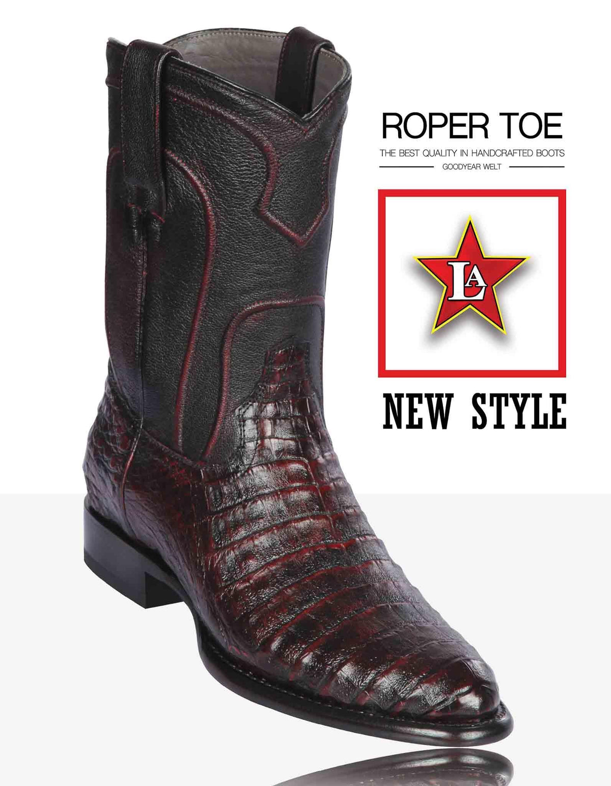 Roper boots - BOTAS VAQUERAS ESTILO ROPER — Zapateria Guadalajara