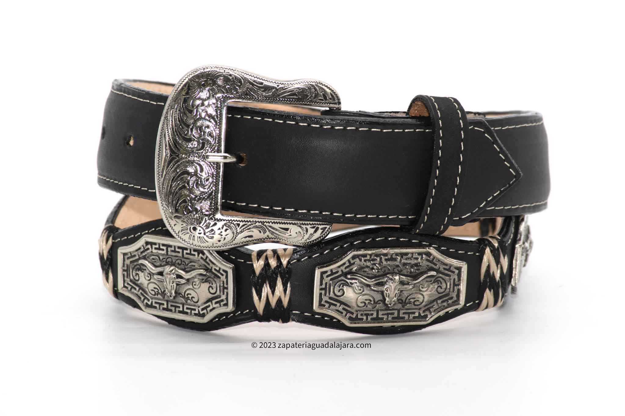 CINTOS VAQUEROS - LEATHER BELTS — Zapateria Guadalajara