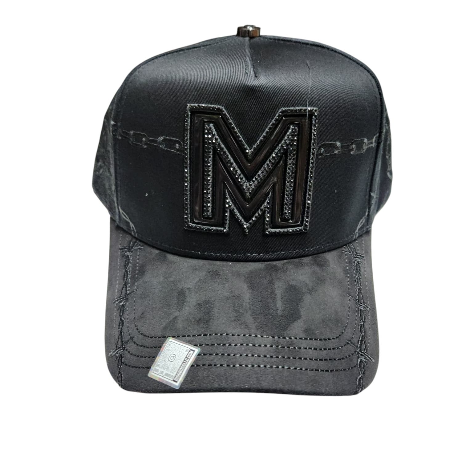 Men's Cap Bigg Boss Mexico Black | Genuine Leather Cowboy Boots and ...