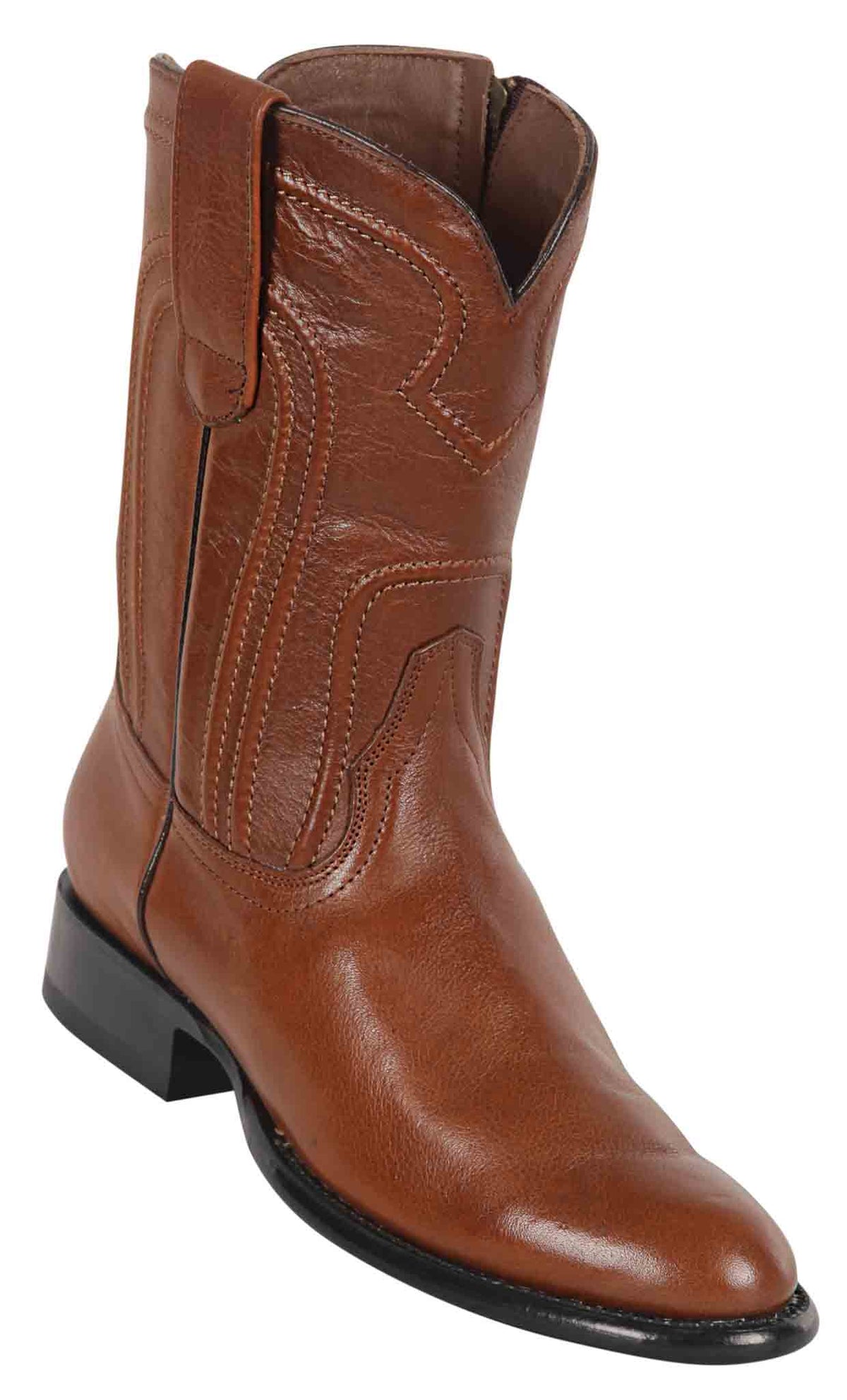 69Z2107 MEN LOS ALTOS BOOTS BELMONT ROPER BROWN LEATHER BOOT | Genuine ...